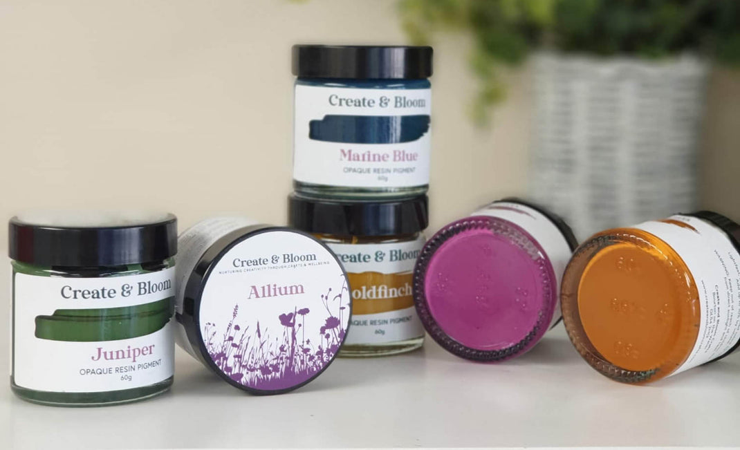 Opaque Epoxy Resin Pigments – Create & Bloom Crafts