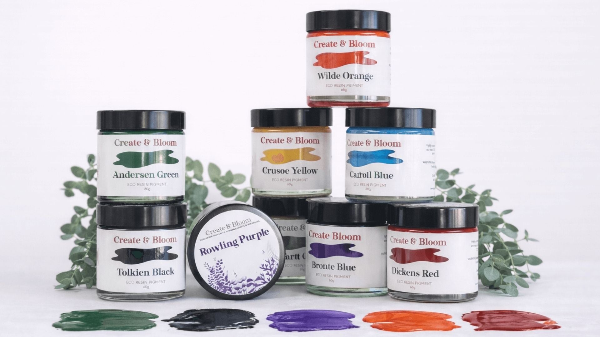 Eco-Resin Pigments For Eco pour and Jesmonite! – Create & Bloom Crafts