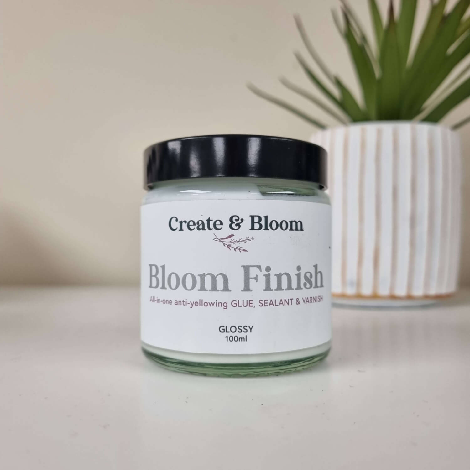 Bloom Finish GLOSSY All-in-One Fixative 100ml – Create & Bloom Crafts