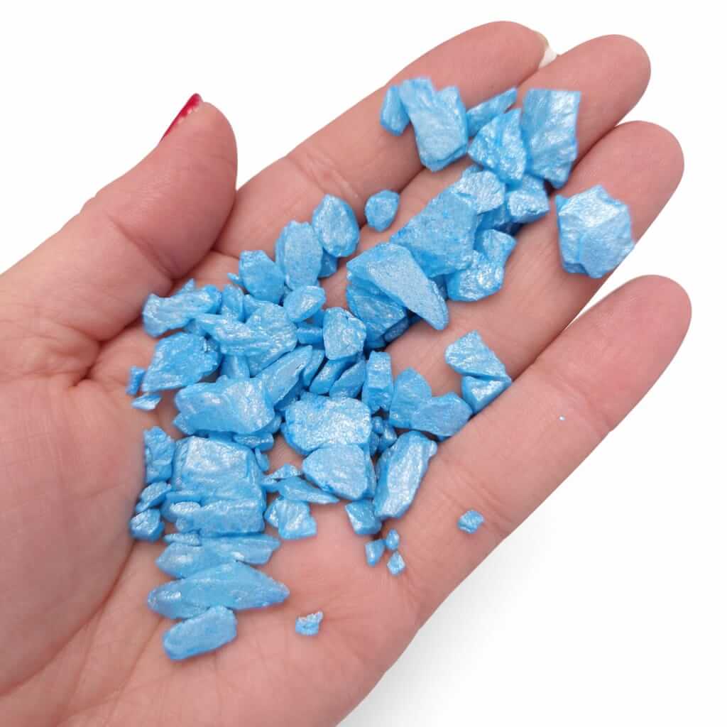 Bloom Texture - Pastel Blue chippings 200g – Create & Bloom Crafts