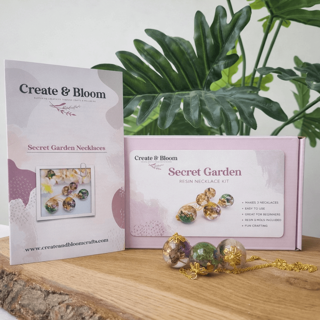 Secret Garden Resin Jewellery Kit – Create & Bloom Crafts